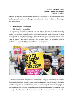 Calaméo - Tema La Influencia De Los Prejuicios Y Estereotipos ...