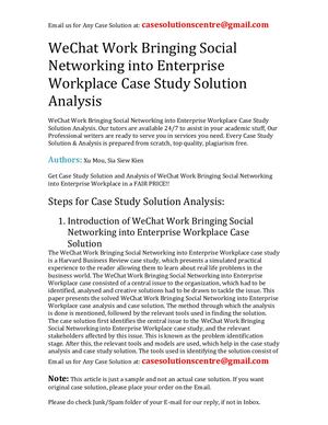 Calaméo - WeChat Work Bringing Social Networking Into Enterprise ...