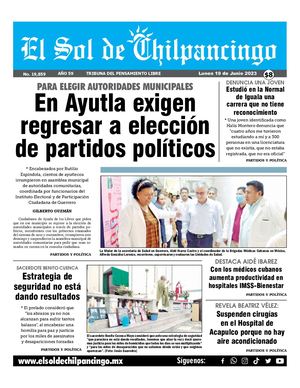 Calaméo - El Sol De Chilpancingo 19 Junio 2023