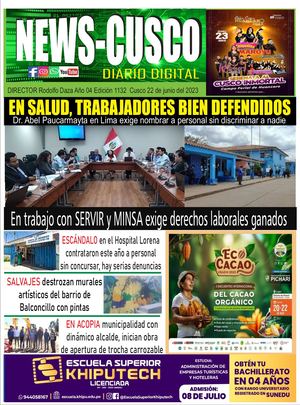 Calaméo - NEWS CUSCO 22 De Junio 2023