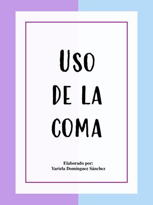 Calaméo - Cartilla Del Uso De La Coma