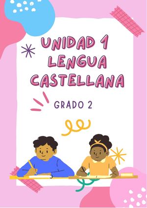 Calaméo - Unidad 1 Lengua Grado 2 2024
