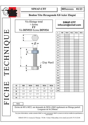 Calaméo - Boulon 8 8 M8-M16