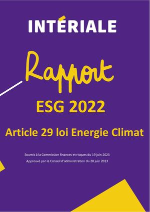 Calaméo - Rapport ESG