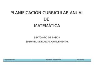 Calaméo - PCA 6TO AÑO MATEMATICA