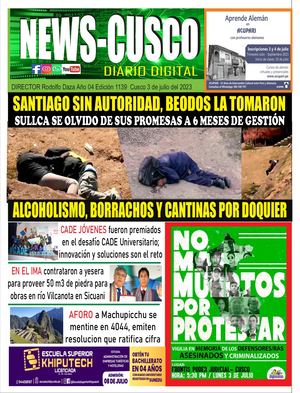 Calaméo - NEWS CUSCO 3 De Julio 2023