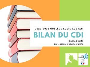Calaméo - Bilan Cdi 2022 2023