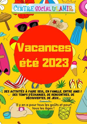 Calaméo - Vacances éTé 2023