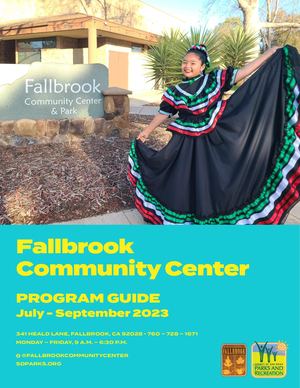 Calaméo - Summer 2023 Programs at Fallbrook Community Center