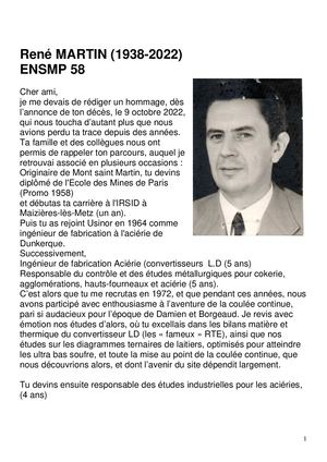 Calaméo - René Martin Hommage (Mines P58)