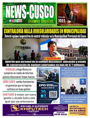 Calaméo - NEWS CUSCO 10 De Julio 2023