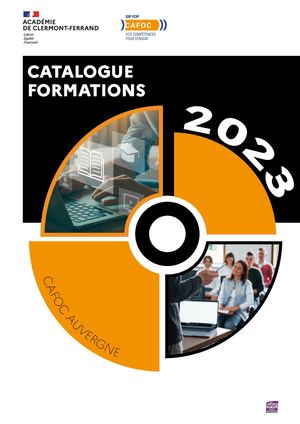 Calaméo - Catalogue formations CAFOC 2023