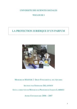 Calaméo - La Protection Juridique d'un Parfum