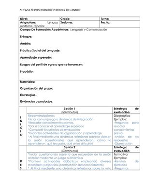 Calaméo - Formato De Planeación Nmodelo