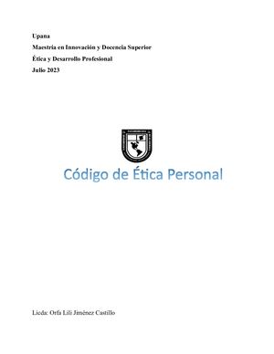 Calaméo - Código ético Personal