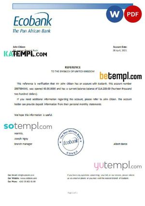 Calaméo - Congo Ecobank Reference