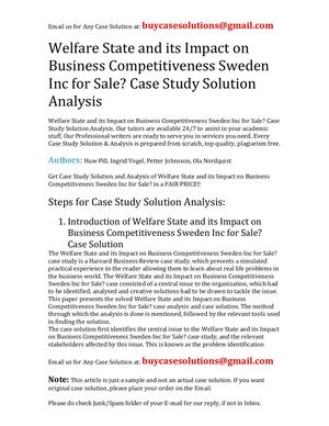 Calaméo - Welfare State And Its Impact On Business Competitiveness ...