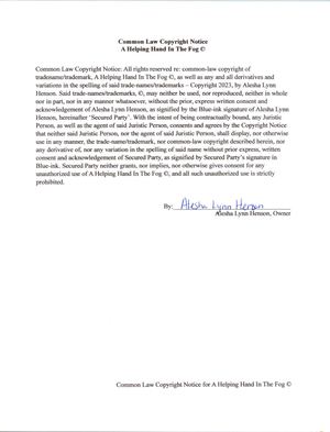 Calaméo - Common Law Copyright Notice With Indemnity Bond