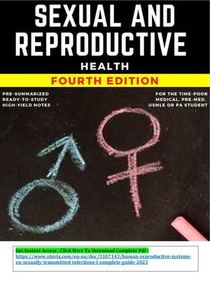 Calaméo - Sexual And Reproductive Health Notes