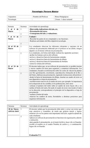 Calaméo - Plan Tecn 3º