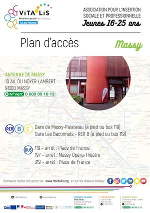 Calaméo - Plan D'accès Massy