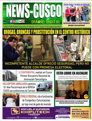 Calaméo - news cusco 14 De Agosto 2023