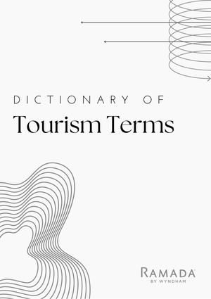 Calaméo - Dictionary of Tourism Terms
