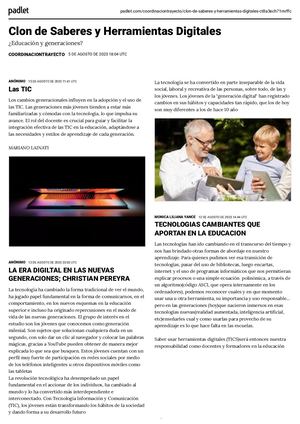 Calaméo - Padlet 1ro D