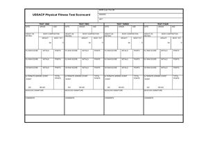 Calaméo - Prae Form 705 Physical Fitness Training Test