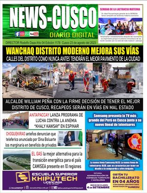 Calaméo - NEWS CUSCO 23 De Agosto 2023