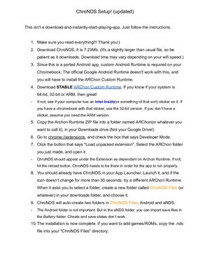 Calaméo - Chro Nds Setup Guide!