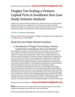 Calaméo - Yinglan Tan Scaling A Venture Capital Firm In Southeast Asia ...