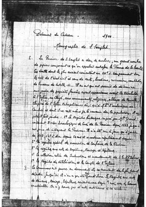 Calaméo - Monographie manuscrite de St Souplet (59) Abbé Duwez 1900