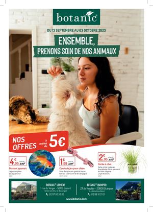 Calaméo - Promos Animalerie botanic® LORIENT - QUIMPER