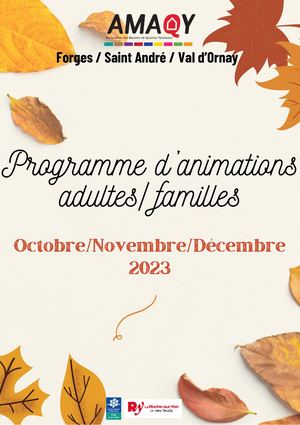 Calaméo - Programme Vacances Automne 2023
