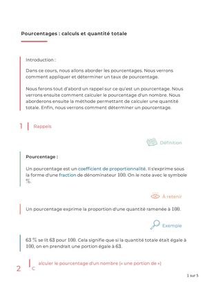 Calaméo - Les Pourcentages Partie