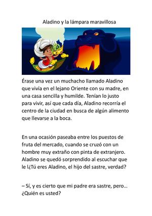Calaméo - Aladino Y La Lámpara Maravillosa