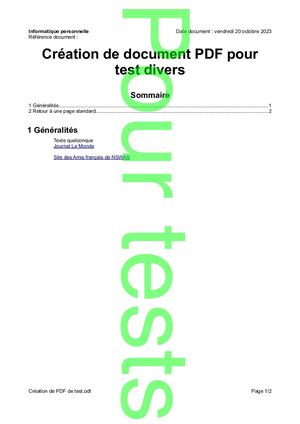 Calaméo - Création De Pdf De Test