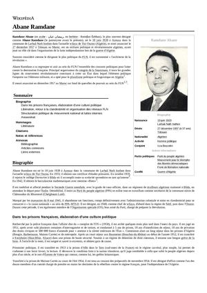 Calaméo - Abane Ramdane