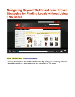 Calaméo - Alternatives To TNABoard.com: Proven Strategies for Finding ...