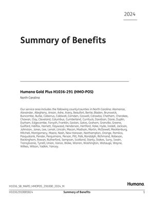 Calaméo - Humana Gold - Summary of Benefits 2024