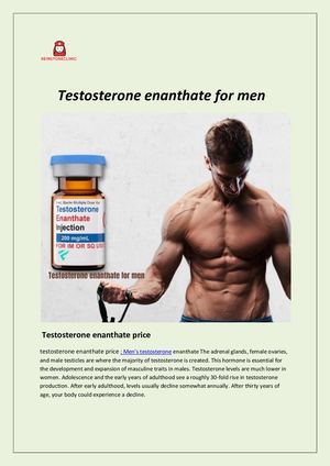 Calaméo - Testosterone Enanthate For Men Reinstoreclinic
