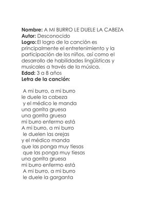 Calaméo - A Mi Burro Le Duele La Cabeza