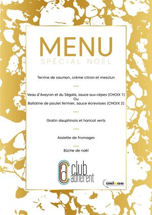 Calaméo - Clubadherent Menu