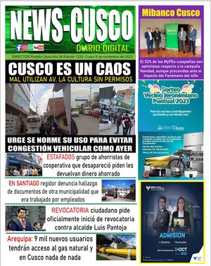 Calaméo - NEWS CUSCO 9 De Noviembre 2023