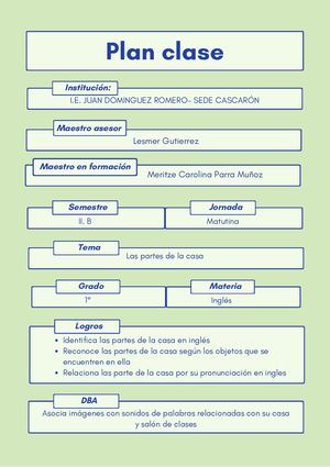 Calaméo - Plan Clase