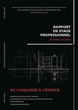 Calaméo - Rapport De Stage Professionnel