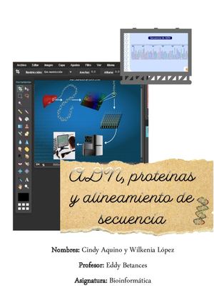 Calaméo - ADN, proteínas y alineamiento de secuencia.