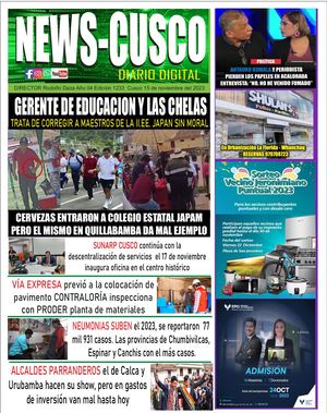 Calaméo - NEWS CUSCO 15 De Noviembre 2023