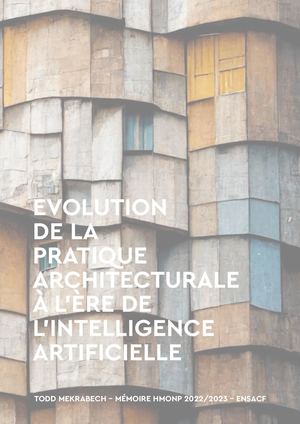 Calaméo - Evolution de la pratique architecturale à l'ère de l ...